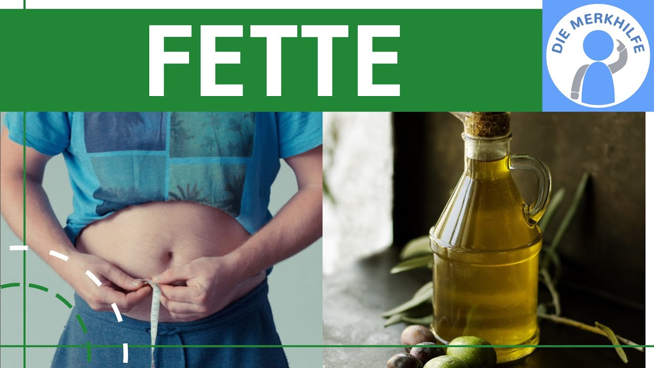 Fette einfach erklärt - Aufbau, Arten, Entstehung, Eigenschaften ...