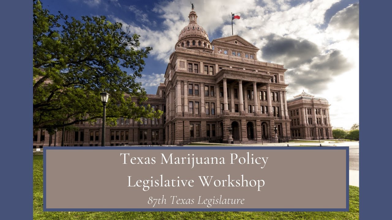 Texas Marijuana Policy Legislative Workshop - YouTube