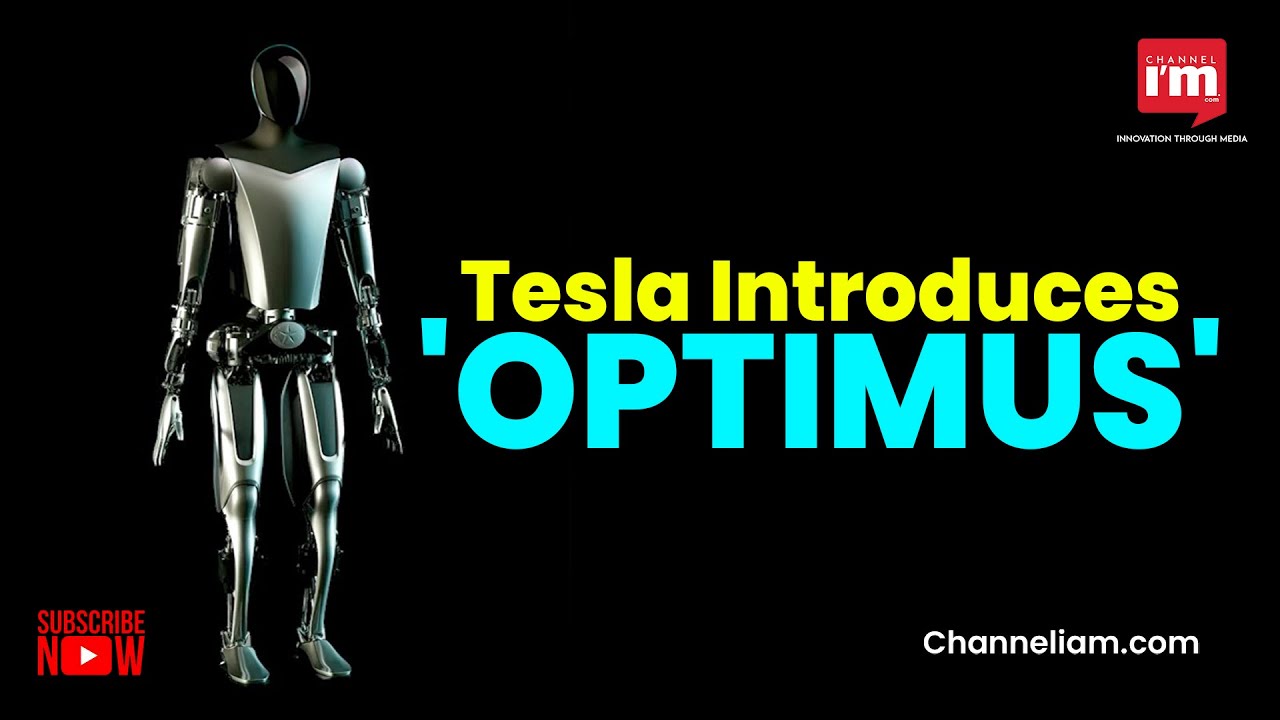 Tesla introduces the prototype of humanoid robot 'Optimus' - YouTube