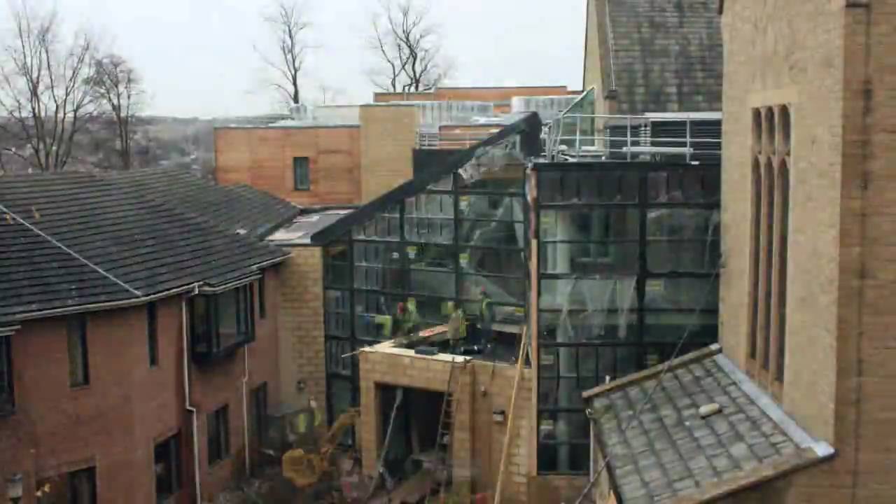 Time lapse footage of building work up to completion, includes photos ...