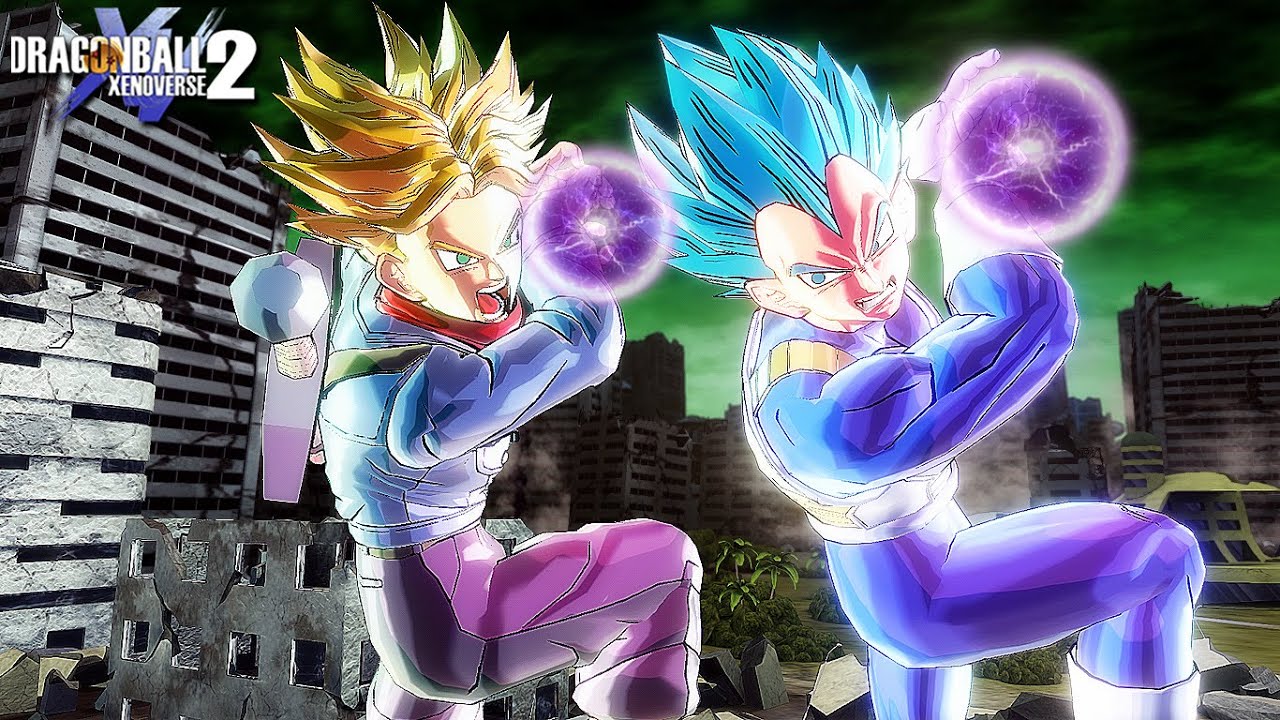 NEW SS2 Trunks Tag SSB Vegeta Switch Ability in Dragon Ball Xenoverse 2 ...