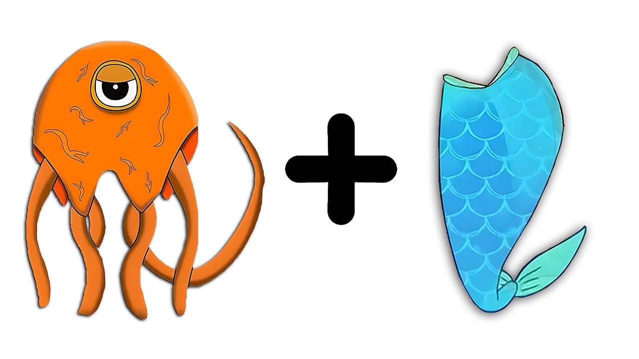 Stinger Flynn + Mermaid Tail = ??? | Garten Of Banban Chapter 3 ...