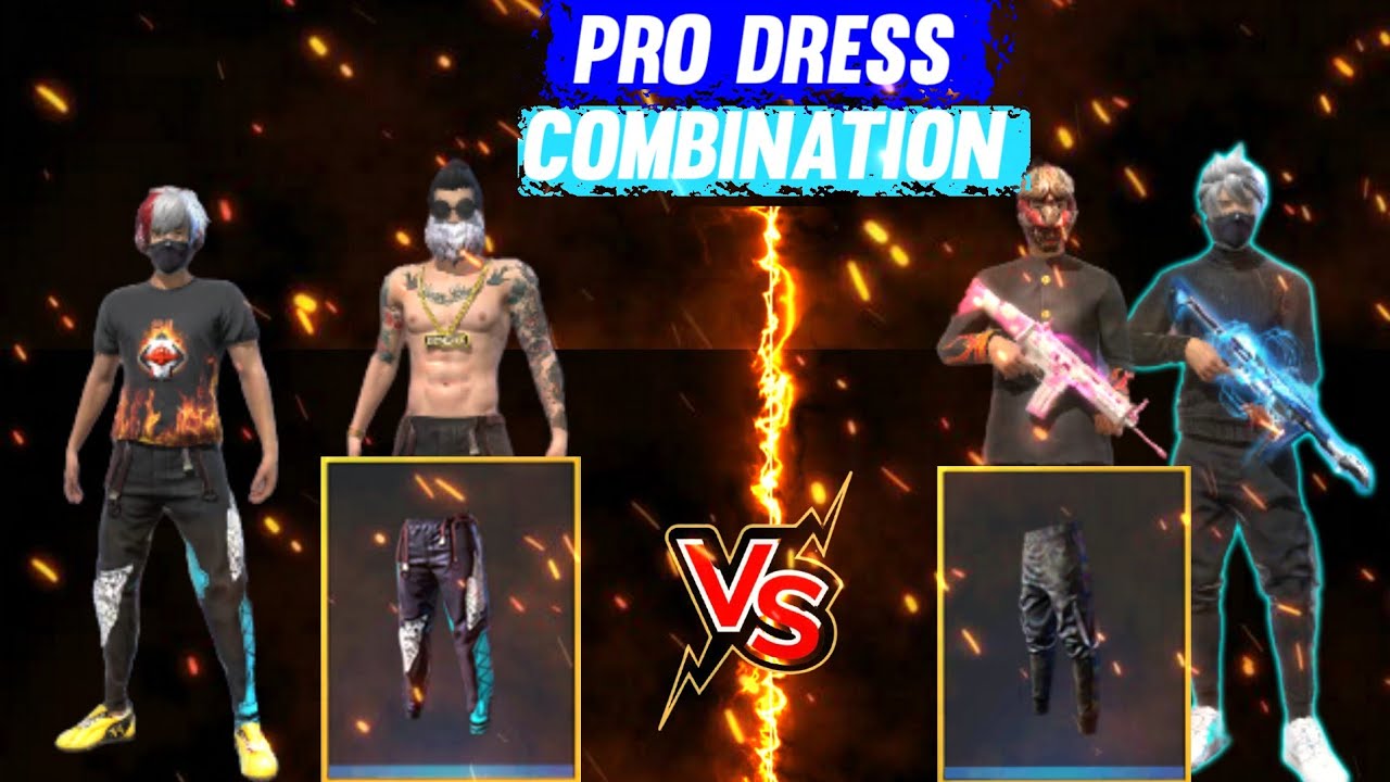 JAZZ PANT&ANGELIC PANT COMBINATION||FREE FIRE DRESS BEST COMBINATION ...