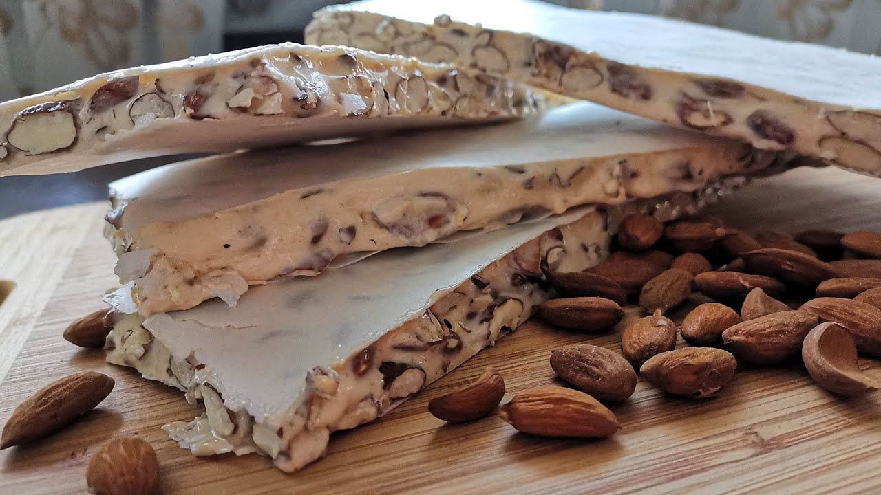 Halvita de casa cu migdale - YouTube