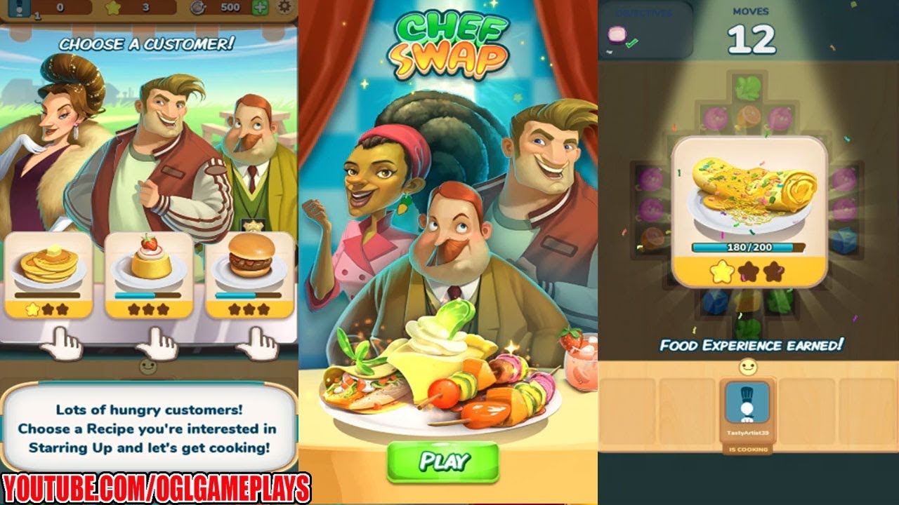 Chef Swap – A fun match 3 cooking game (By Big Fish Games) Android ...