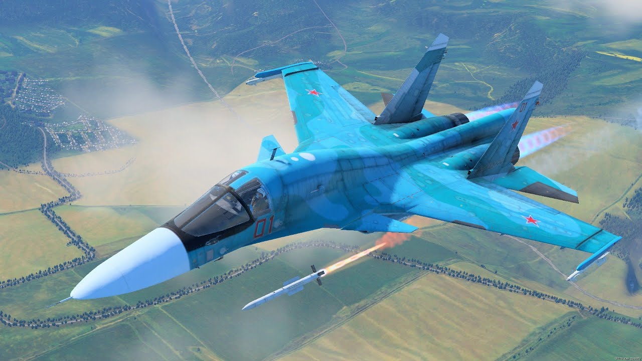 (🔴Live) Su-34: Cái nhìn đầu tiên | War thunder Air Sim - YouTube