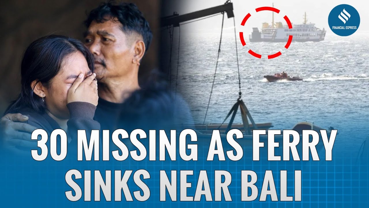 Search Intensifies for 30 Missing After Ferry Sinks Near Bali, 6 Dead ...