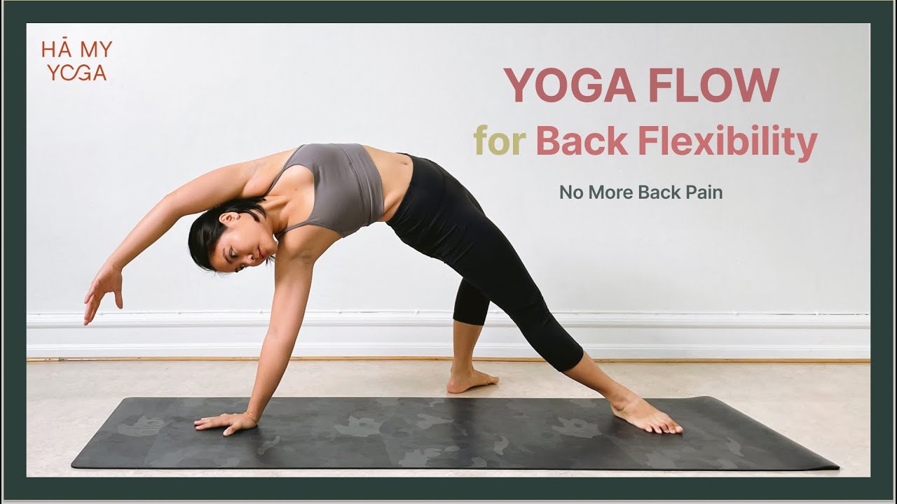 Yoga Backbend Flow for Better Posture & Back Pain Release | Full Body ...