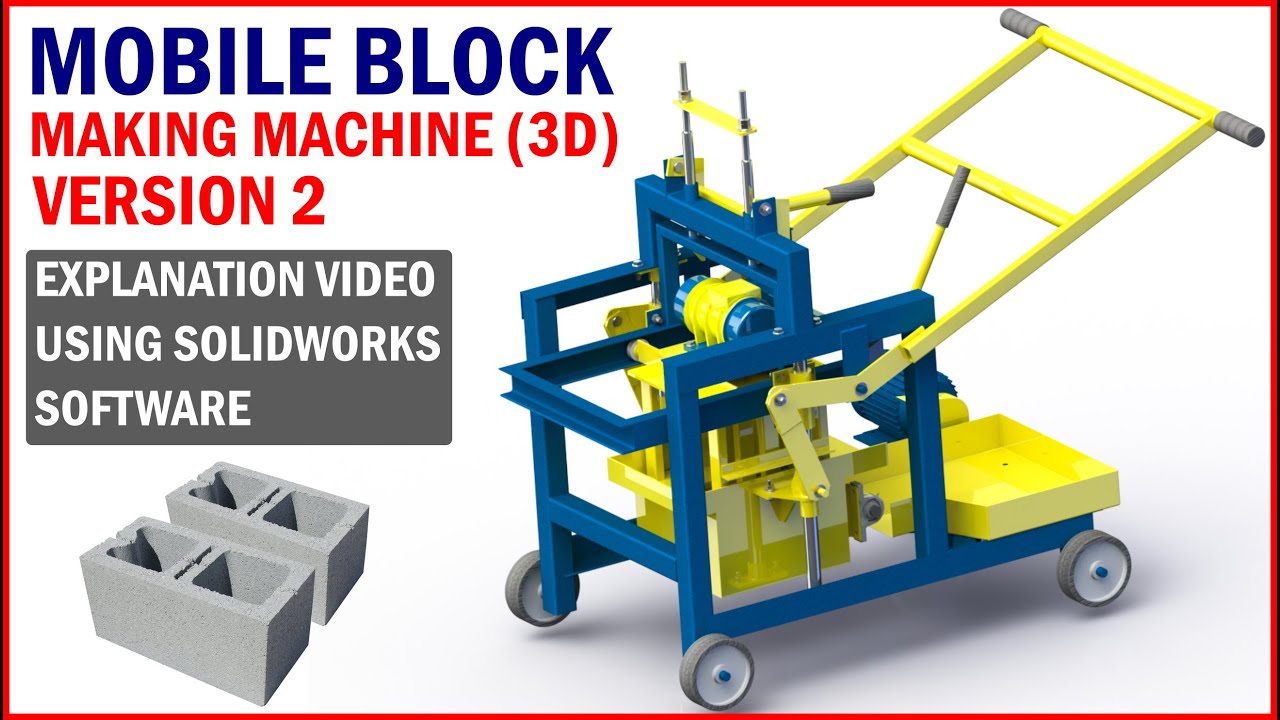 MOBILE CONCRETE BLOCK MACHINE VERSION TWO (EXPLANATION VIDEO) - YouTube