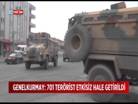 Genelkurmay açıkladı: 701 PKK'lı öldürüldü