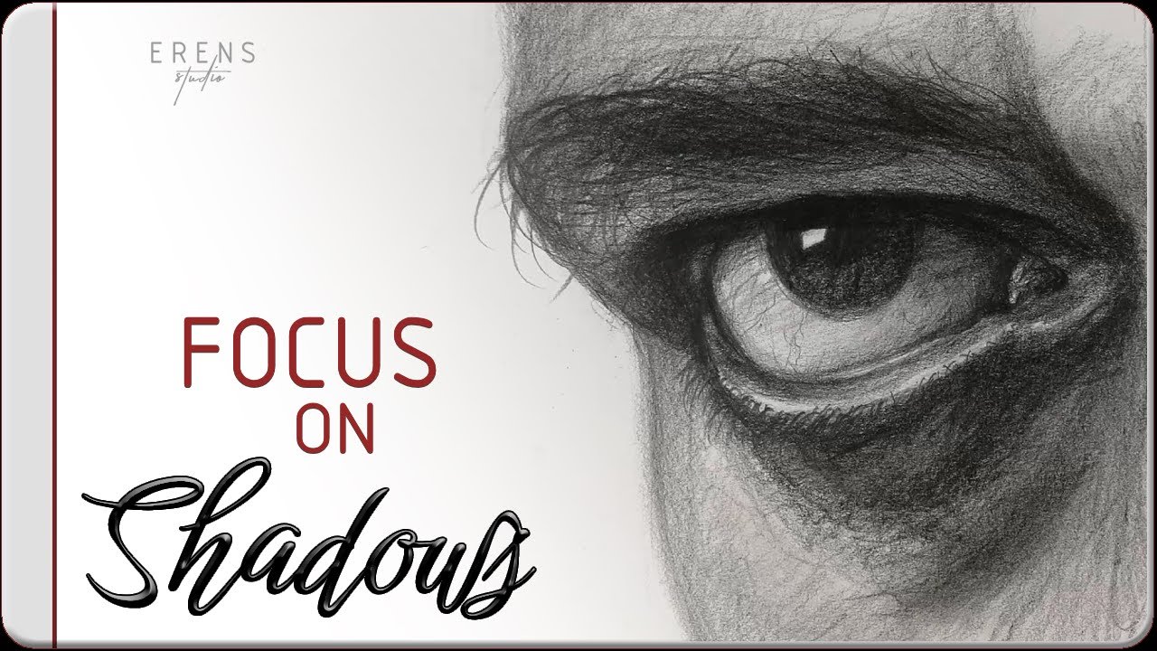 Why Shadows Define the Depth of a Realistic Eye Drawing | If I Were a ...