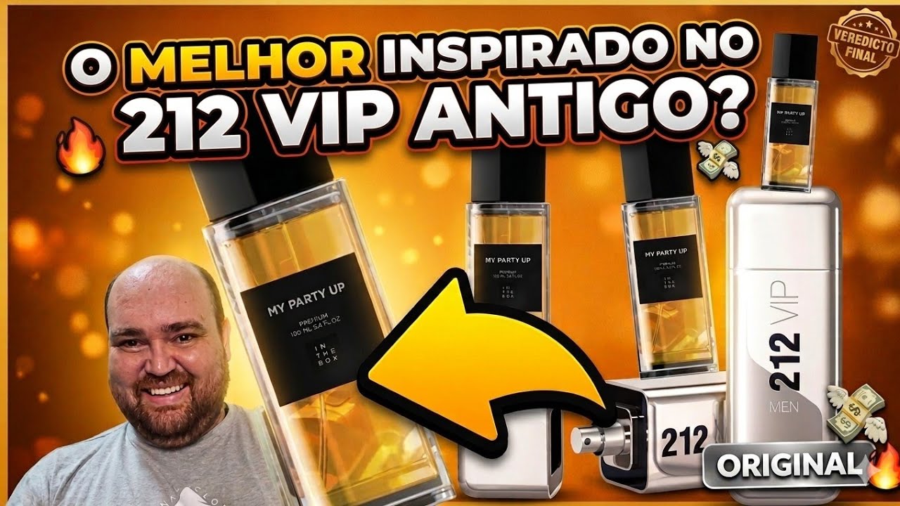 Perfume My Party Up da Inthebox: o clássico 212 Vip Men. Viciante - YouTube