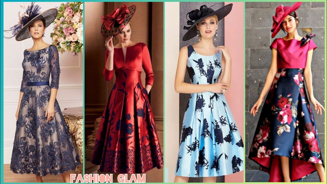 Silk Satin A-Line Young Mother Of The Bride Dresses/Bride's Mom Dress ...