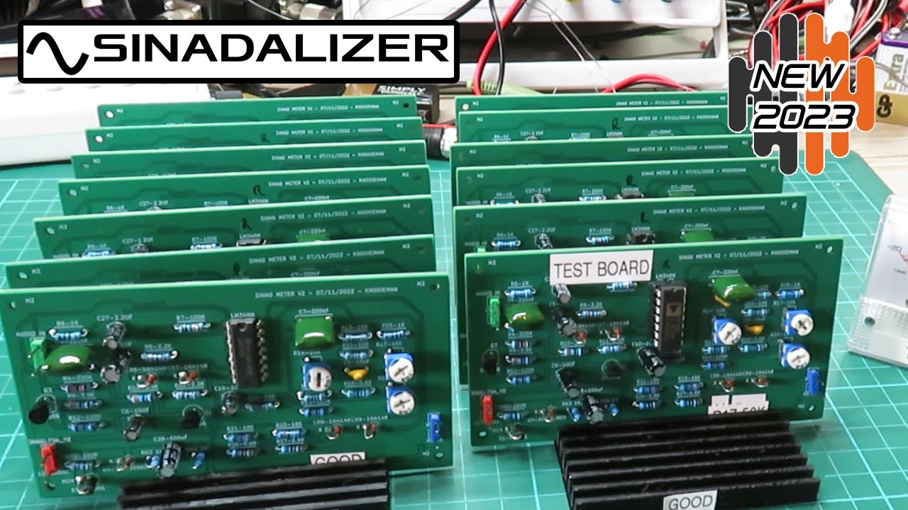 More Sinad Meters Available - Pick your Colour - Calibration Explained ...