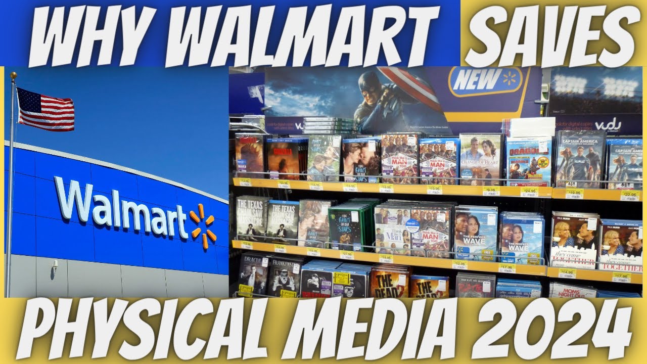 Why Walmart SAVES Physical Media in 2024? - YouTube