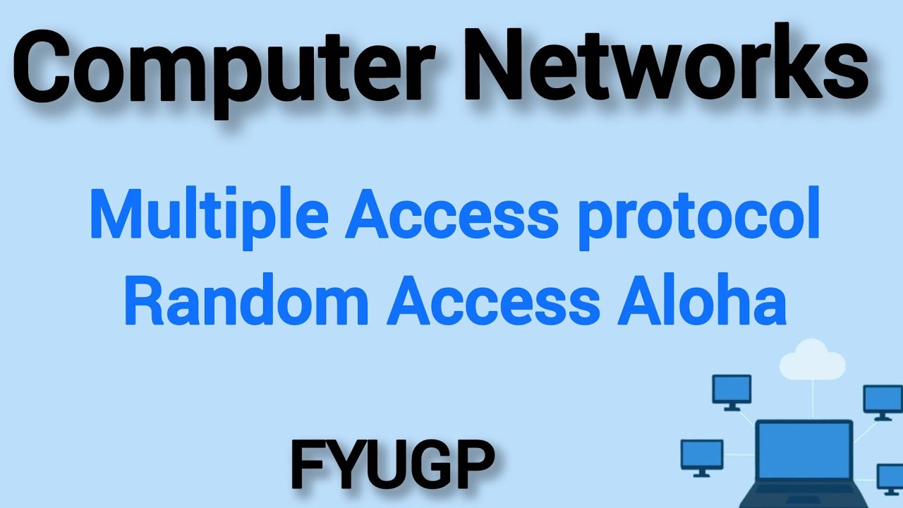Multiple Access protocol|Random Access Aloha computer Networks FYUGP ...
