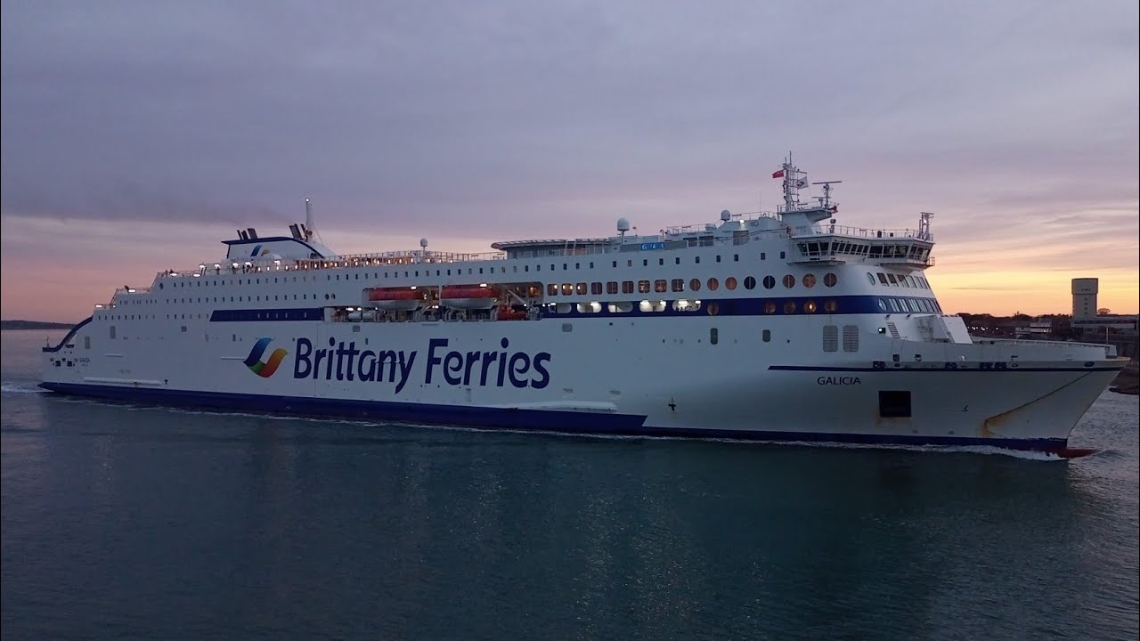 MV Galicia Arrives in Portsmouth, 14th April 2022 - YouTube