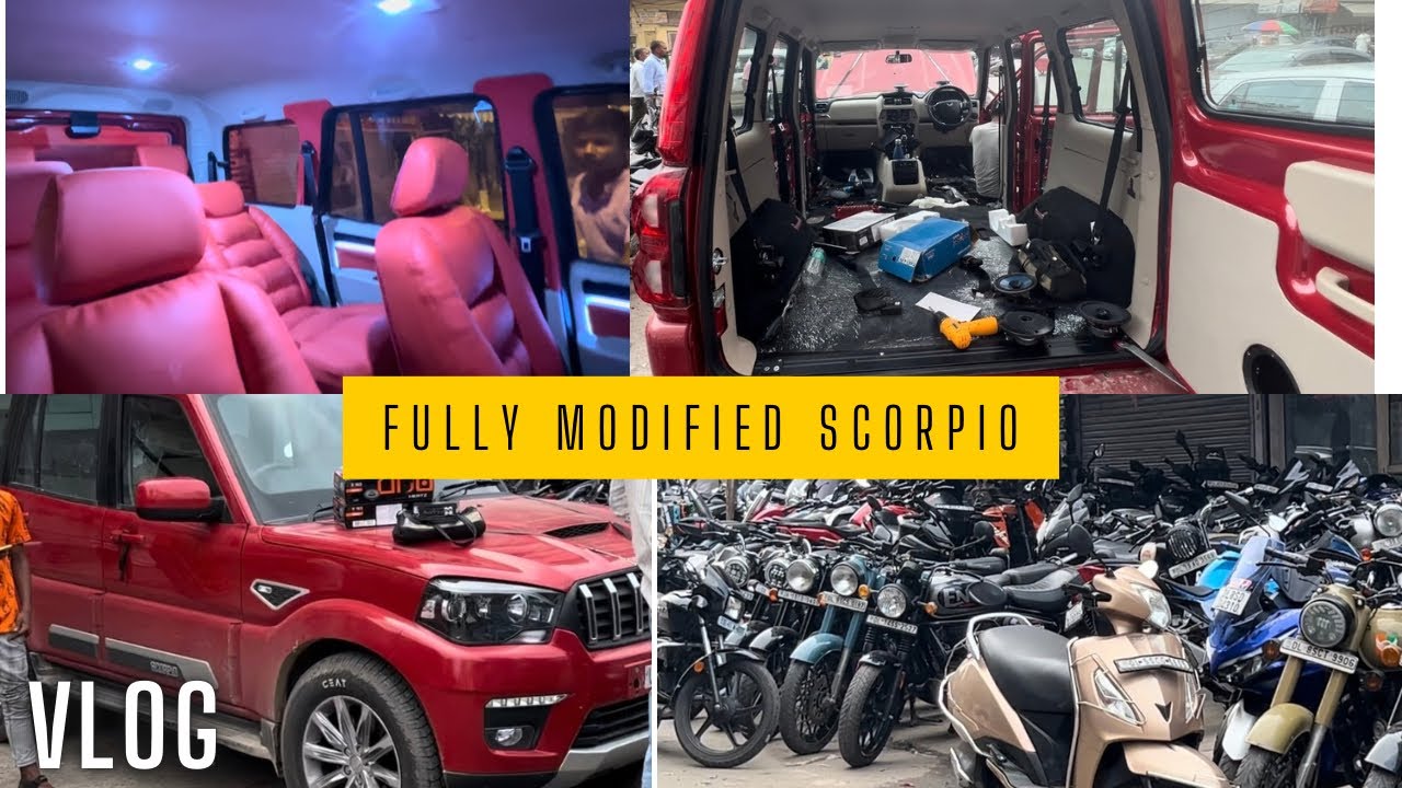 Fully Modified Scorpio s11 vlog🔥 || Rahul Yadav|| - YouTube