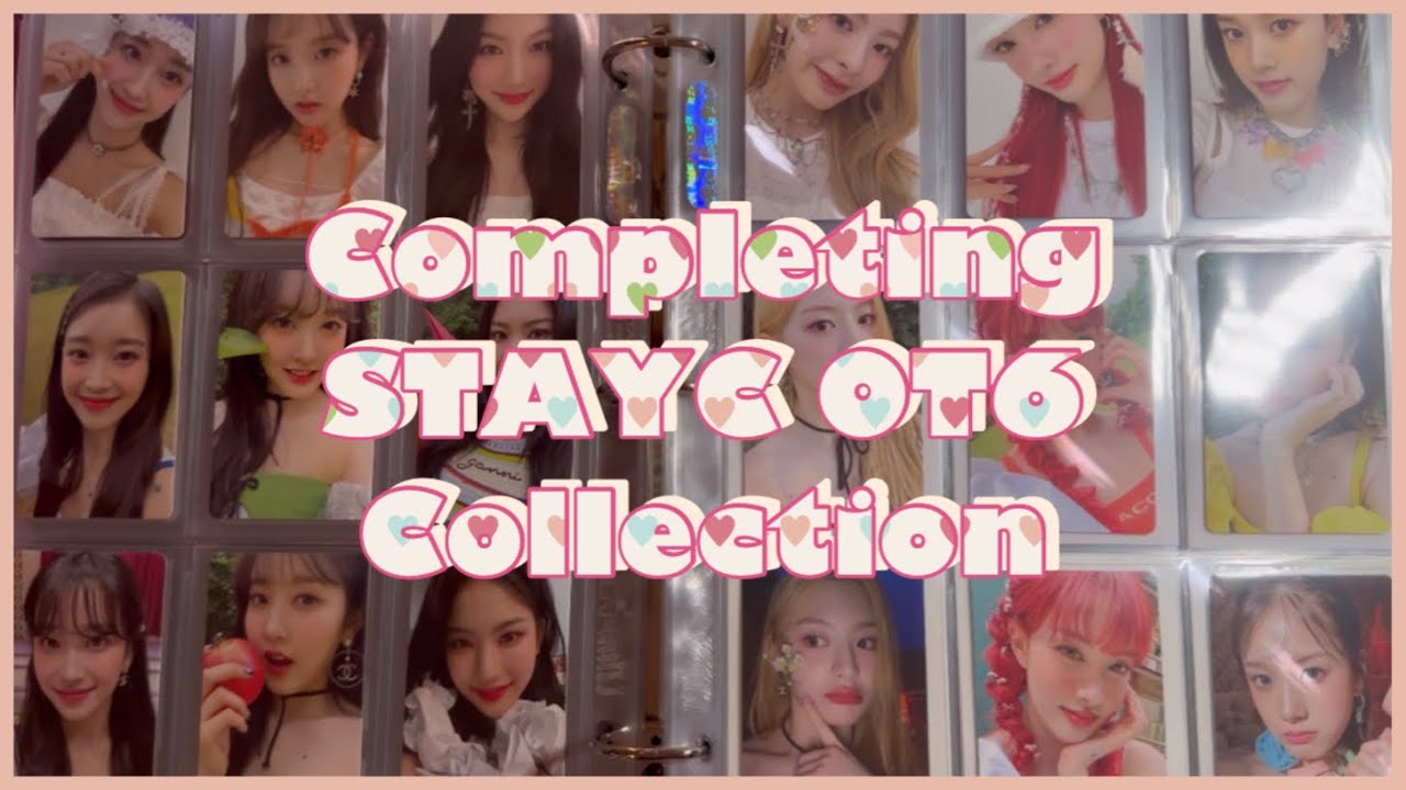 Completing my Stayc ot6 collection 💕 - YouTube