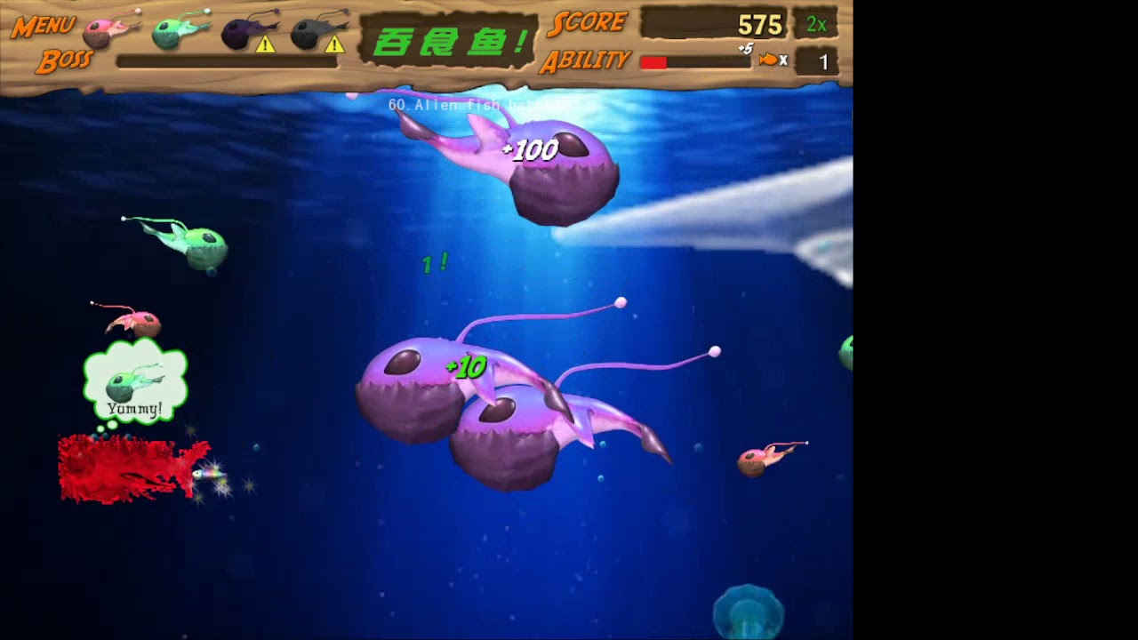 Feeding Frenzy 2 Mod Stage 60 + download - YouTube