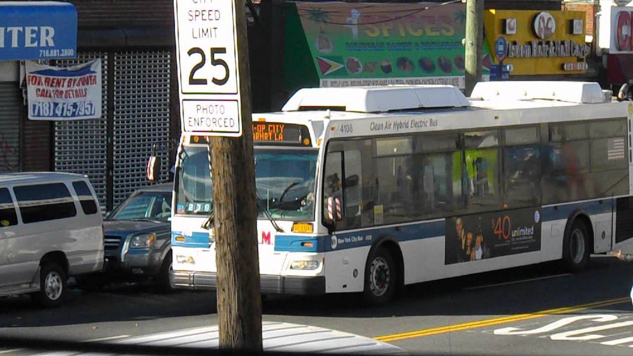 MTA New York City Bus: 2009 Orion 07.501 Next Generation Hybrid #4108 ...