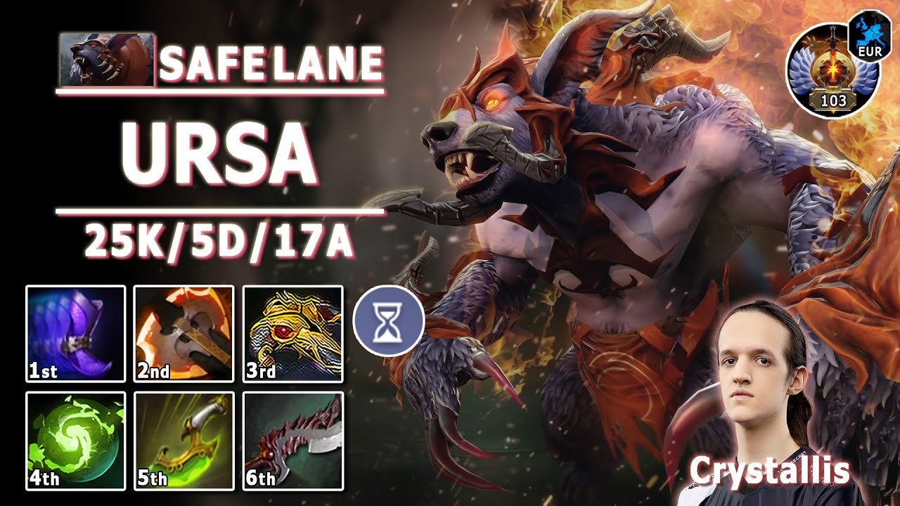 7.36c Ursa Safe Lane Carry | Crystallis Ursa Bear Down Facet Build ...