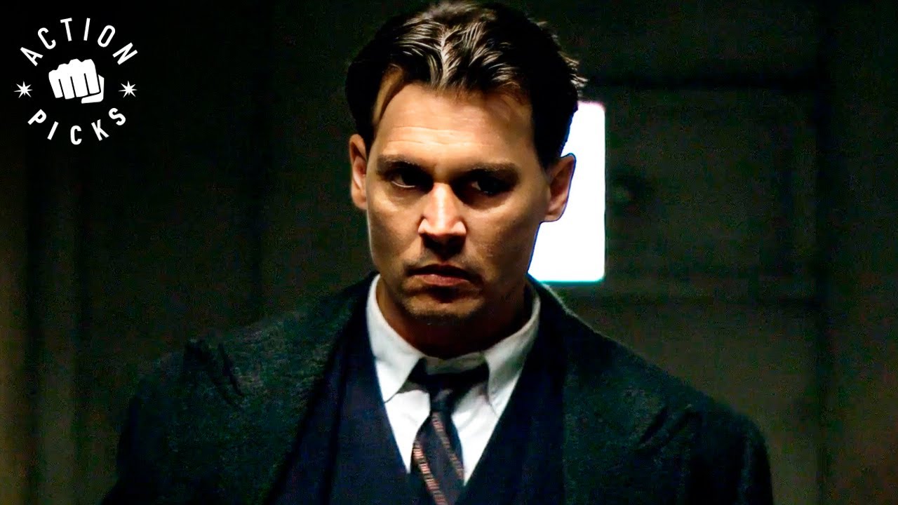 John Dillinger Breaks His Crew Out | Public Enemies - YouTube