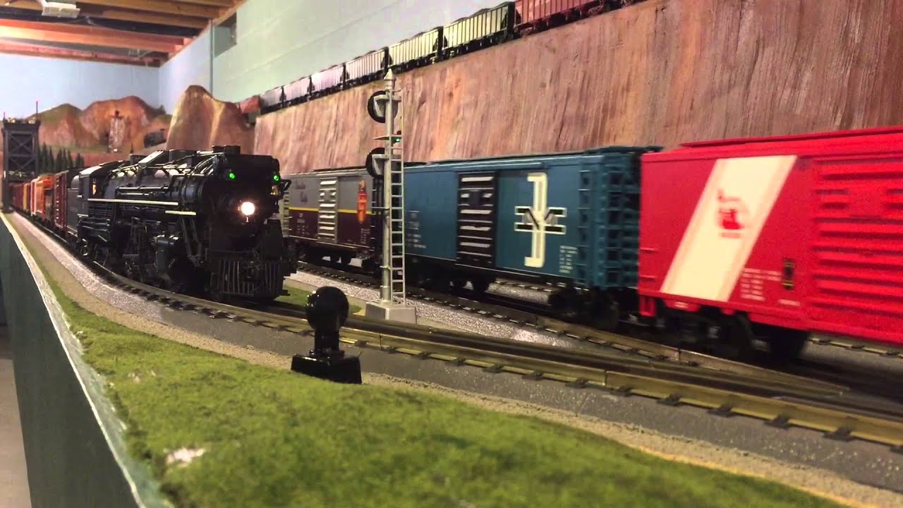 Lionel Legacy Pere Marquette 1225 - YouTube