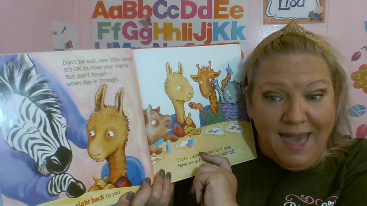 llama llama misses mama read by Teacher Lisa Barnhart - YouTube