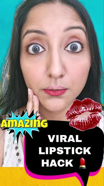 Viral Lipstick Mixing Hack👄trending Lipstick Hack Trending Shorts