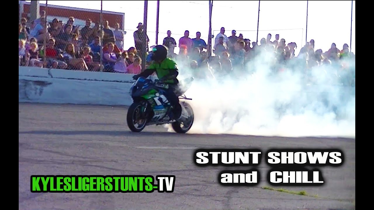 Stunt Shows and Chill KYLE SLIGER stunt riding - YouTube