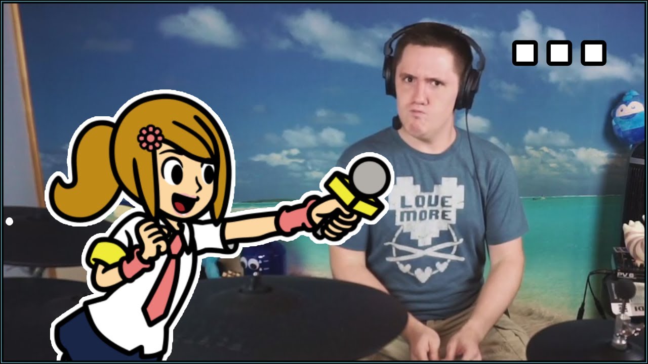 Ringside But The Reporter Never Shuts Up On Drums! - YouTube