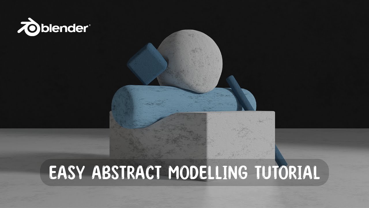 Easy Abstract Modelling Tutortial (Blender Tutorial) - YouTube