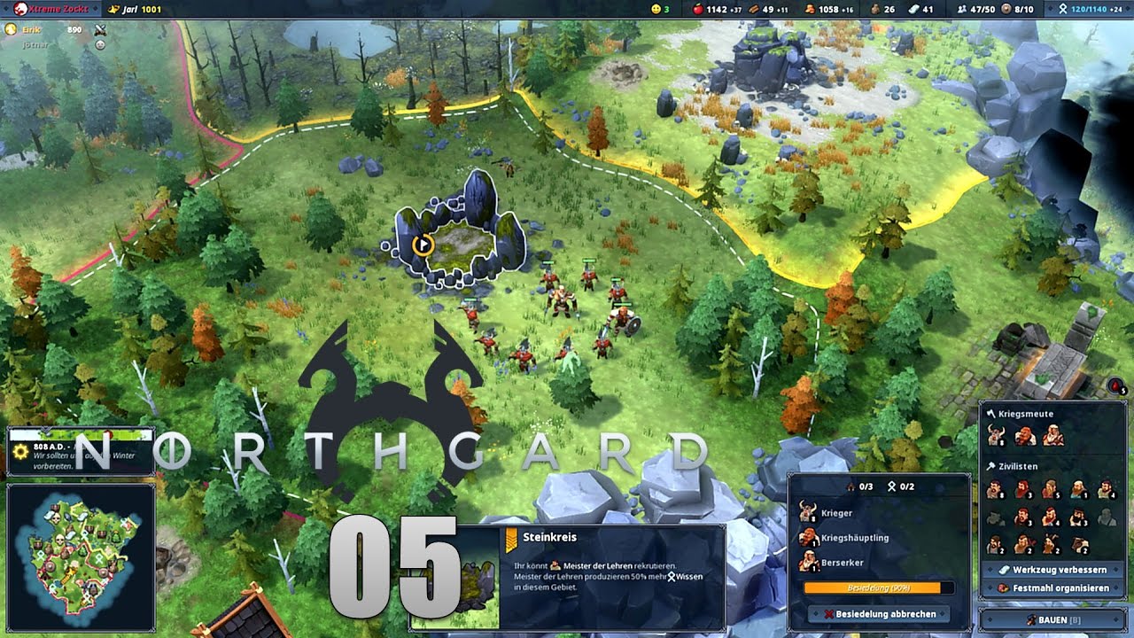 Northgard #05 - Vergeltung! [Gameplay, German] [Let´s Play Northgard ...