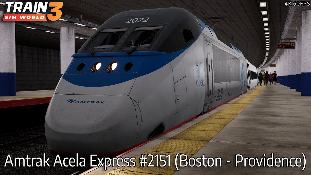Amtrak Acela Express Youtube