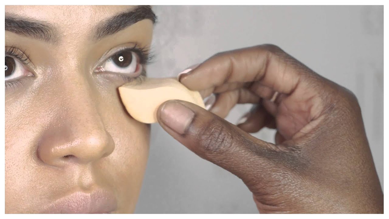 How To: Use the CC Correct & Cover Powder to Creme Concealer - YouTube