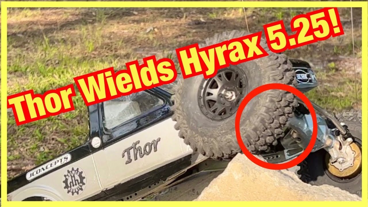 Thor Wields the 5.25 Hyrax!! - YouTube
