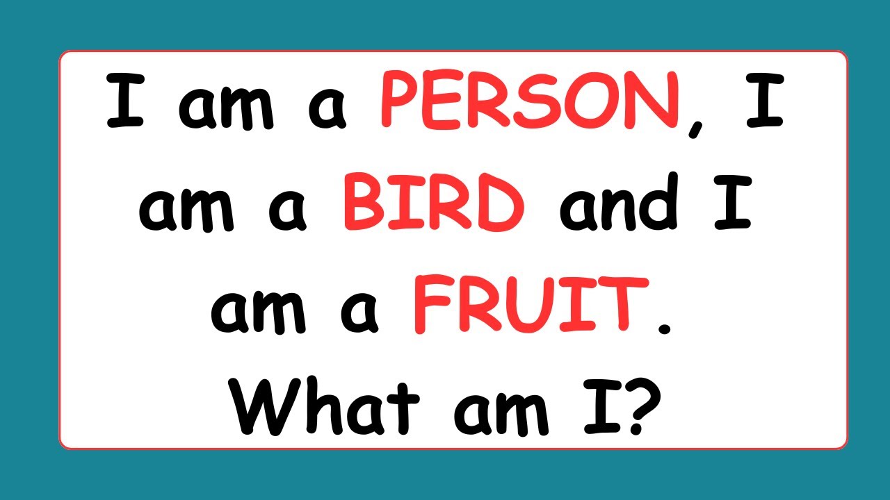 ONLY A GENIUS CAN SOLVE THESE RIDDLES 🧩 | 20 TRICKY RIDDLES THAT WILL ...