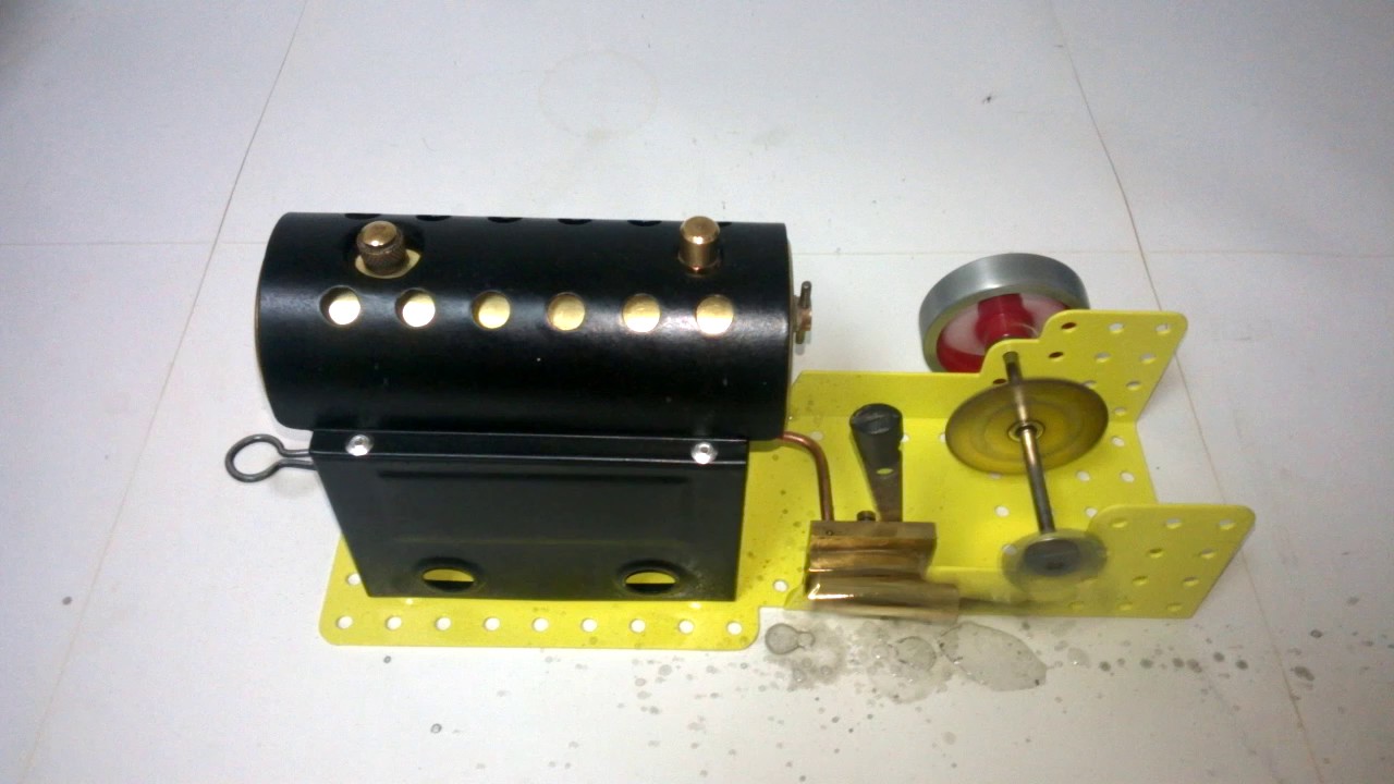Mamod Meccano Steam Engine (MEC1) 1970 - YouTube