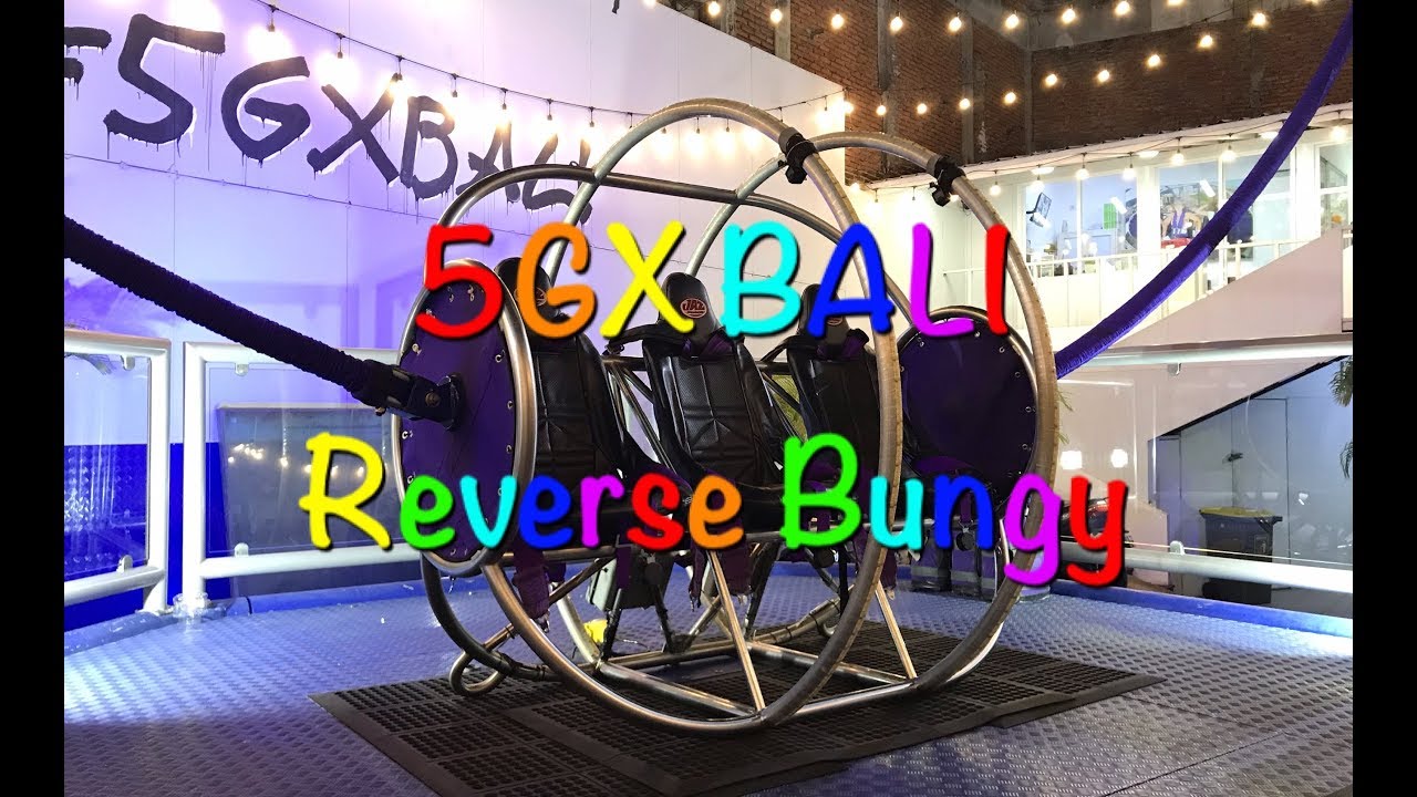5GX Bali Reverse Bungy Birthday Bungy 47歳バースデーバンジー - YouTube