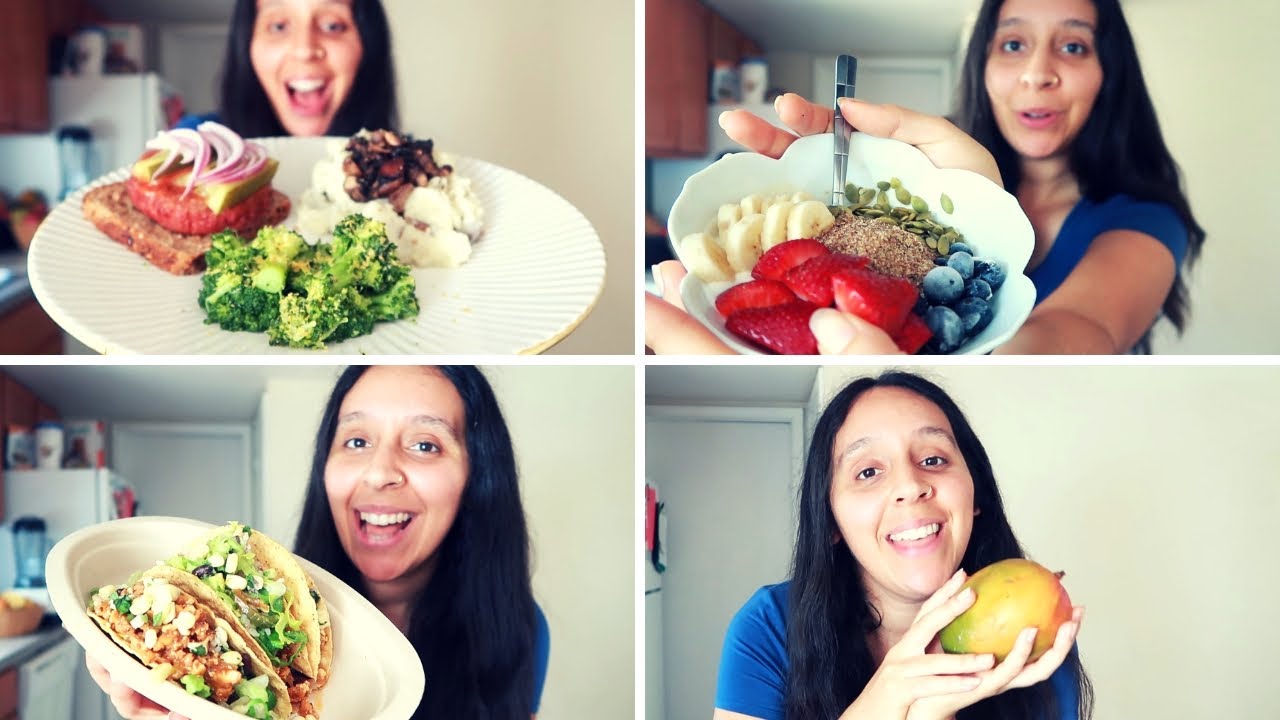 What a NORMAL super BASIC VEGAN eats NO RESTRICTIONS! | Long term vegan ...