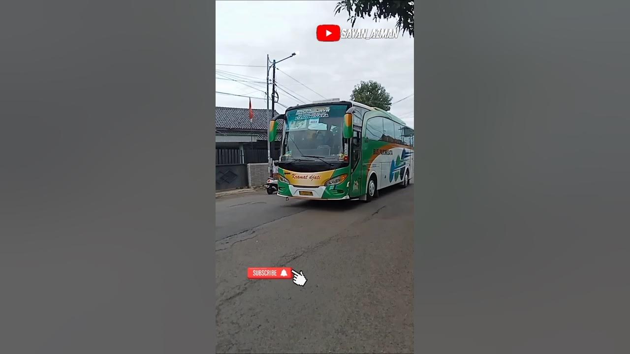 Bus artis Kramat Djati "Raden jaya" 🥳🥰 Basuri #busmania #basuri - YouTube