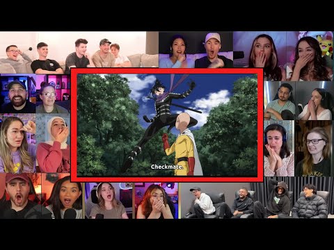 Saitama VS. Sonic | One Punch Man Season 1 Episode 4 Reaction Mashup 