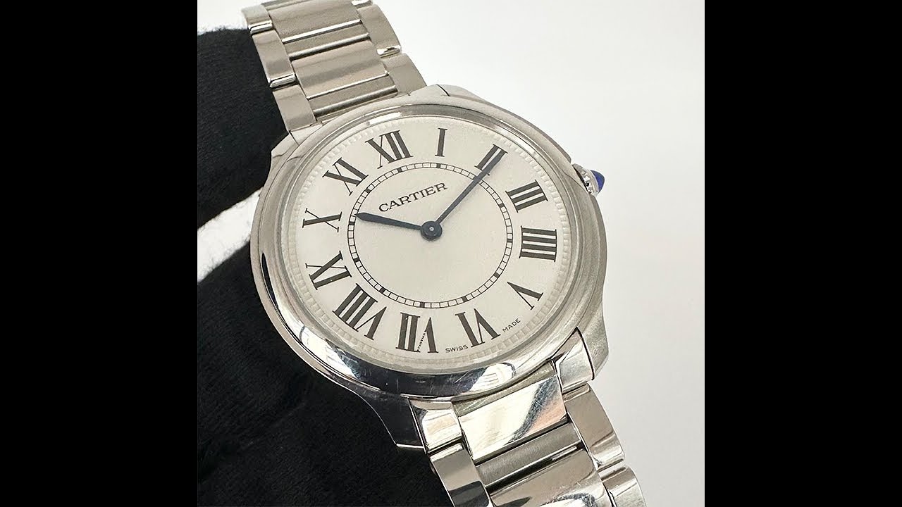 Pre-owned 2023 Cartier Ronde Must de Cartier WSRN0034 Watch - YouTube