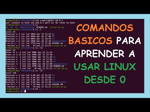 Comandos básicos para iniciarnos en Linux - YouTube