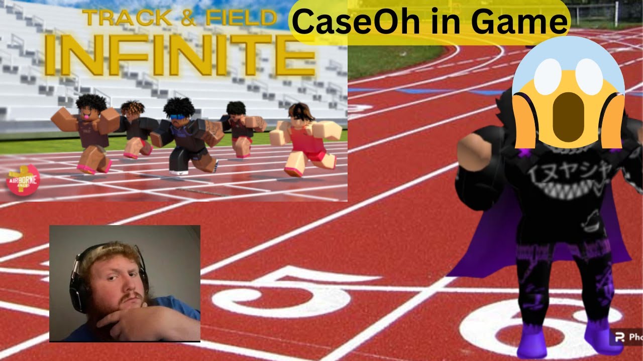 Found @caseoh_ |Track and Field infinite| Roblox GamePlay - YouTube