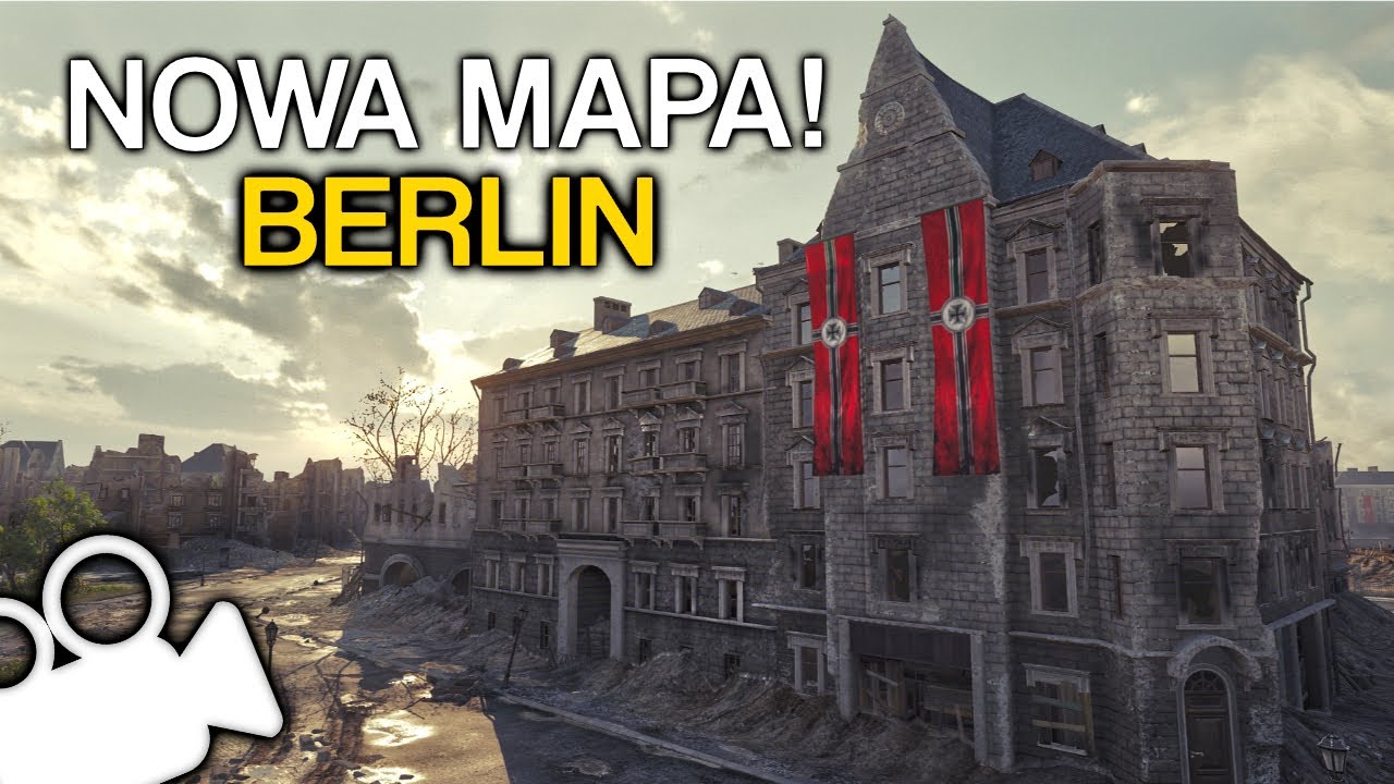 NOWA MAPA BERLIN! - Pokaz z freecam'a i Omówienie | World of Tanks ...
