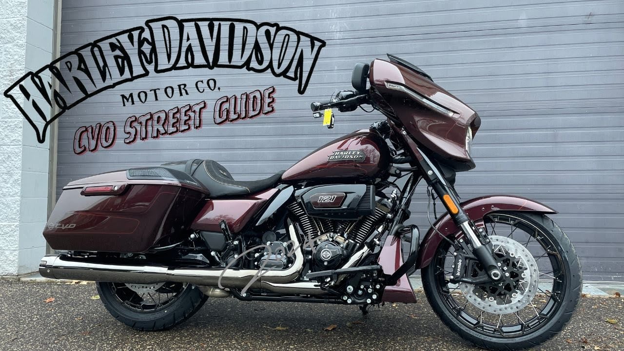 2024 Harley-Davidson CVO STREET GLIDE in Copperhead - YouTube