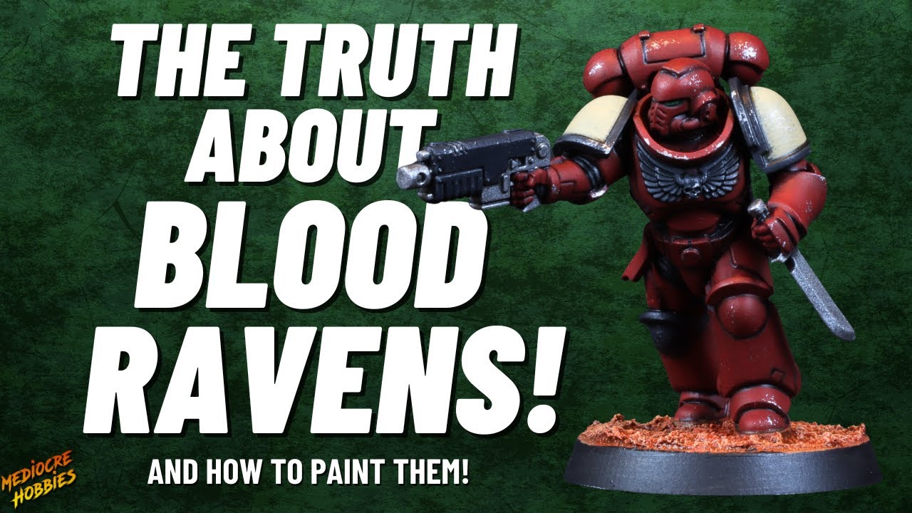 Blood Ravens! Dawn of War Space Marine Chapter Lore and Painting ...