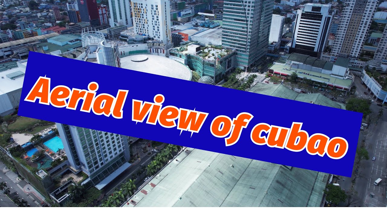 Cubao aerial view / cubao manila by drone - YouTube